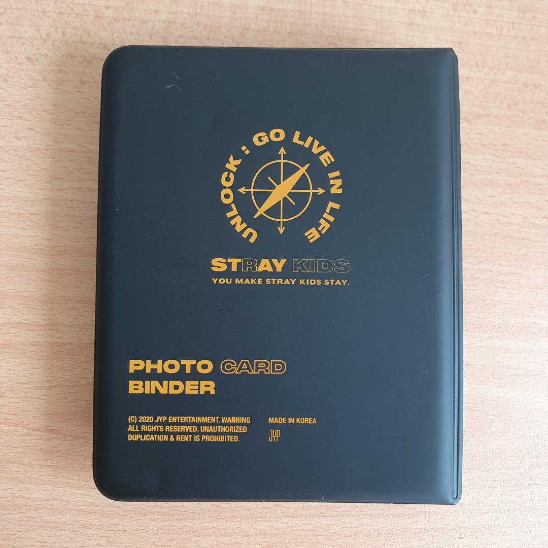STRAY KIDS BYL PHOTO CARD BINDER (UNLOCK GO LIVE IN LIFE), Hobbies ...