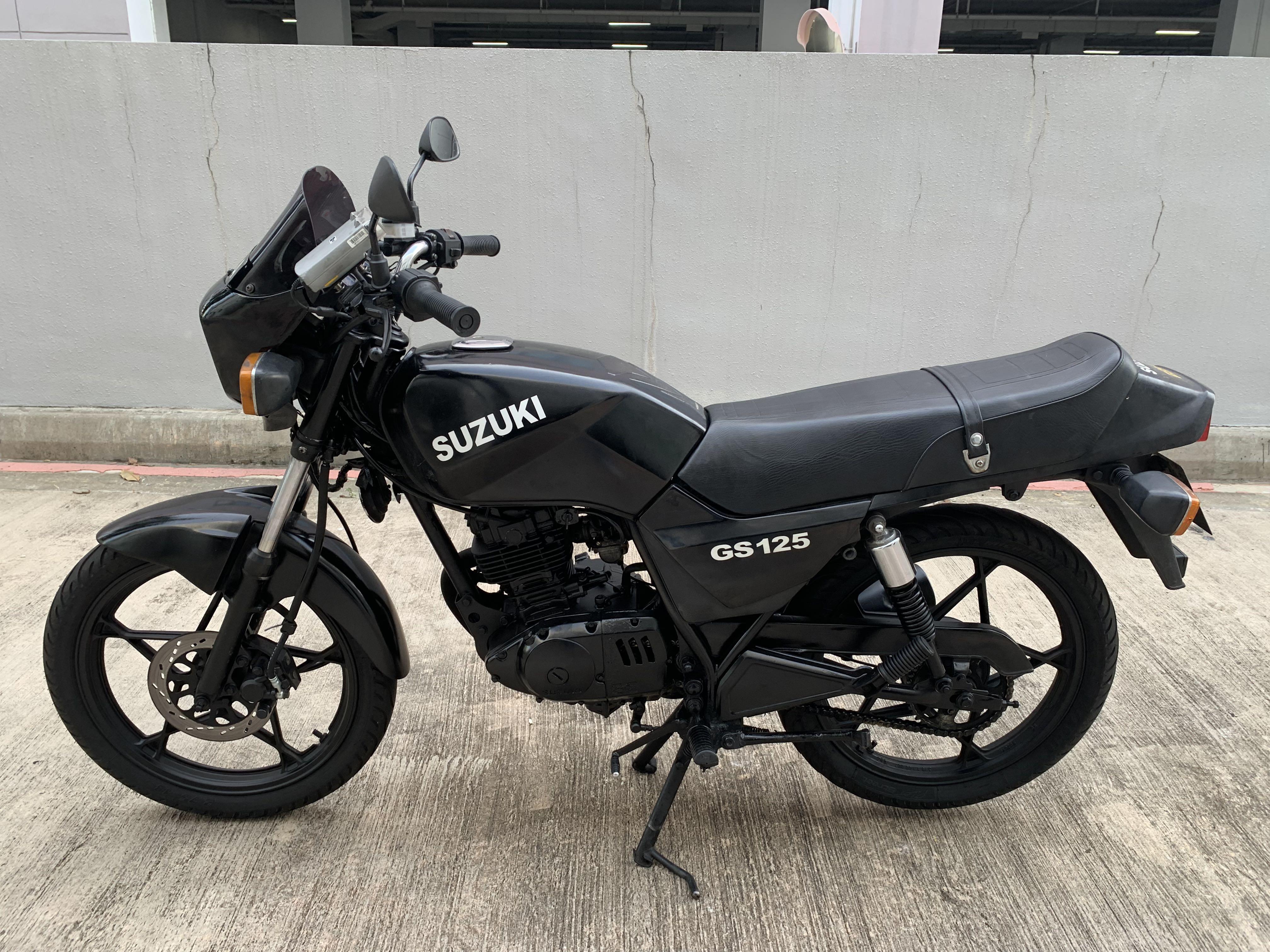 Suzuki GS125, Motorcycles, Motorcycles for Sale, Class 2B on Carousell
