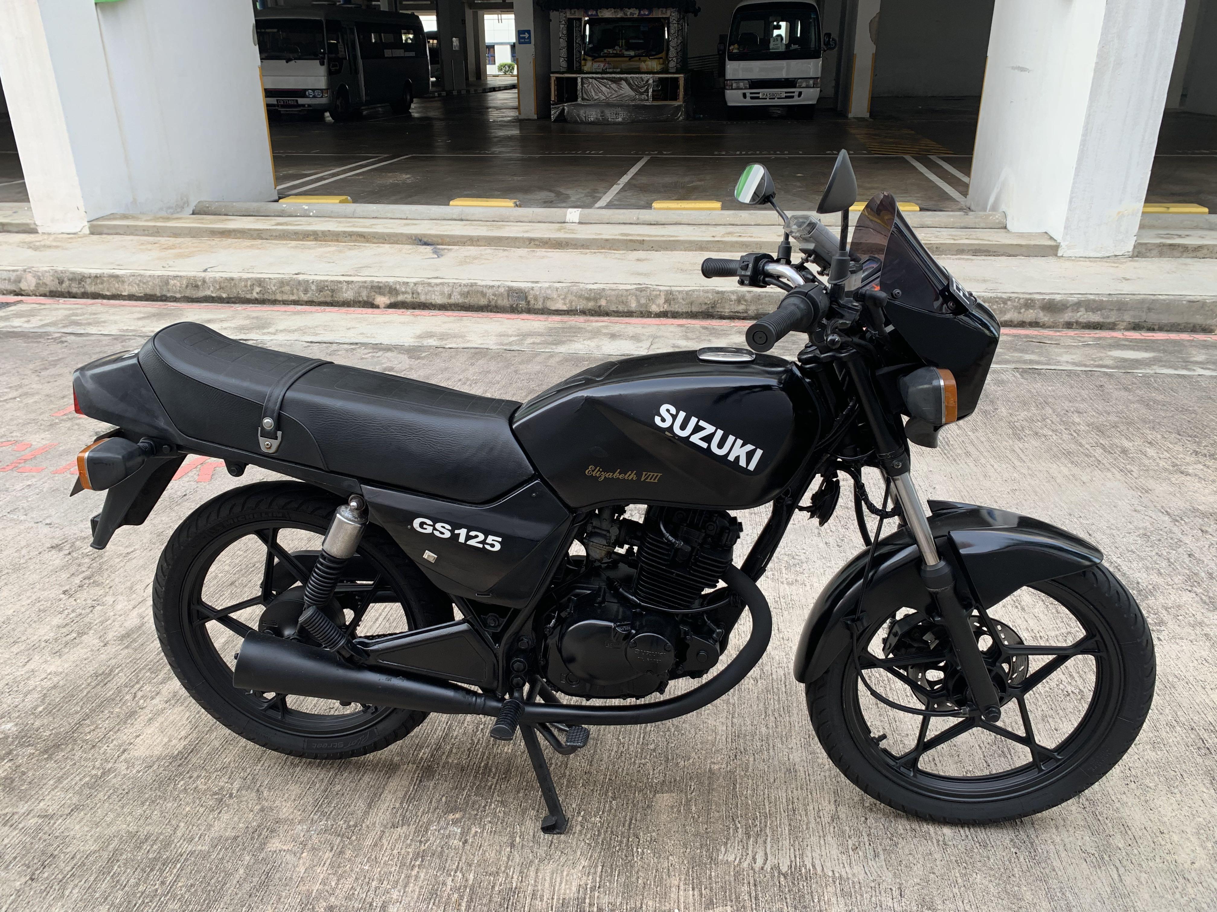 Suzuki GS125, Motorcycles, Motorcycles for Sale, Class 2B on Carousell