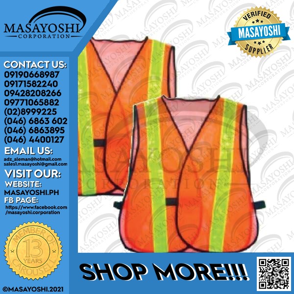 Traffic Vest, Imported | Reflectorized Vest | PPE | Safety Clothes ...