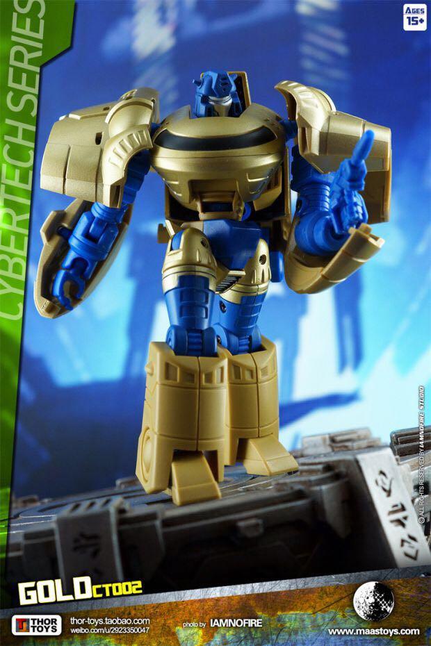 Transformers MAAS Toys - Cybertech Series - CT002 Gold (aka Goldbug ...