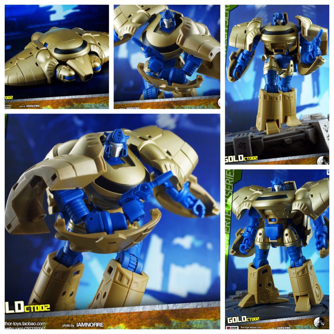 Transformers MAAS Toys - Cybertech Series - CT002 Gold (aka Goldbug ...