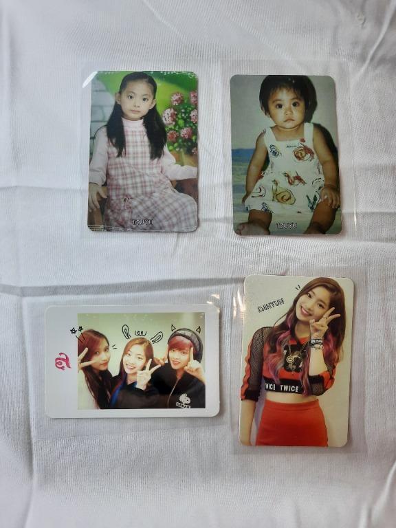 Official Twice The Story Begins Photocards (Tzuyu, Dahyun, Unit Card ...