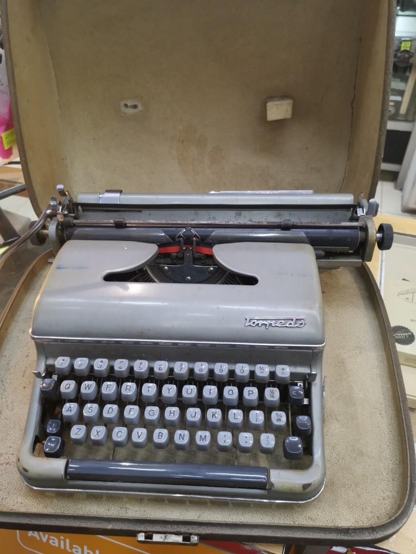 Vintage Torpedo Model Typewriter 1959, Computers & Tech, Office ...