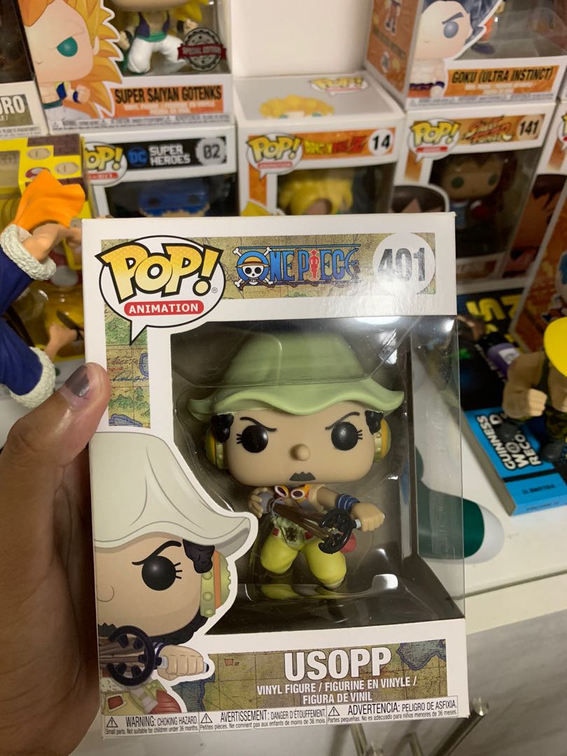 Usopp Funko Pop!, Hobbies & Toys, Toys & Games on Carousell