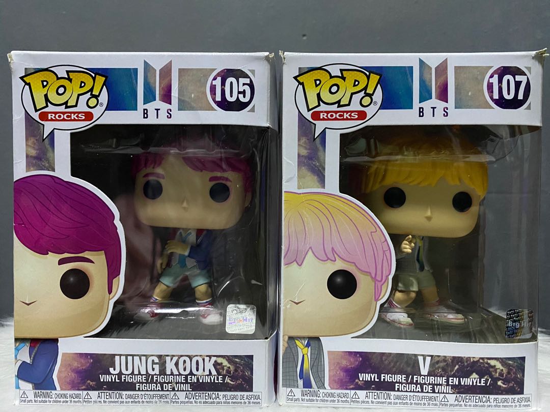 VAULTED FUNKO POP BTS JUNGKOOK V, Hobbies & Toys, Toys & Games on Carousell