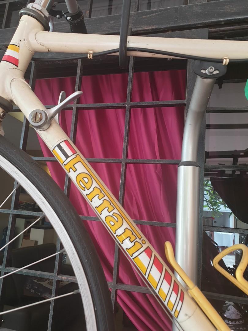 Vintage Ferrari Road Bike, Sports Equipment, Bicycles & Parts, Bicycles ...
