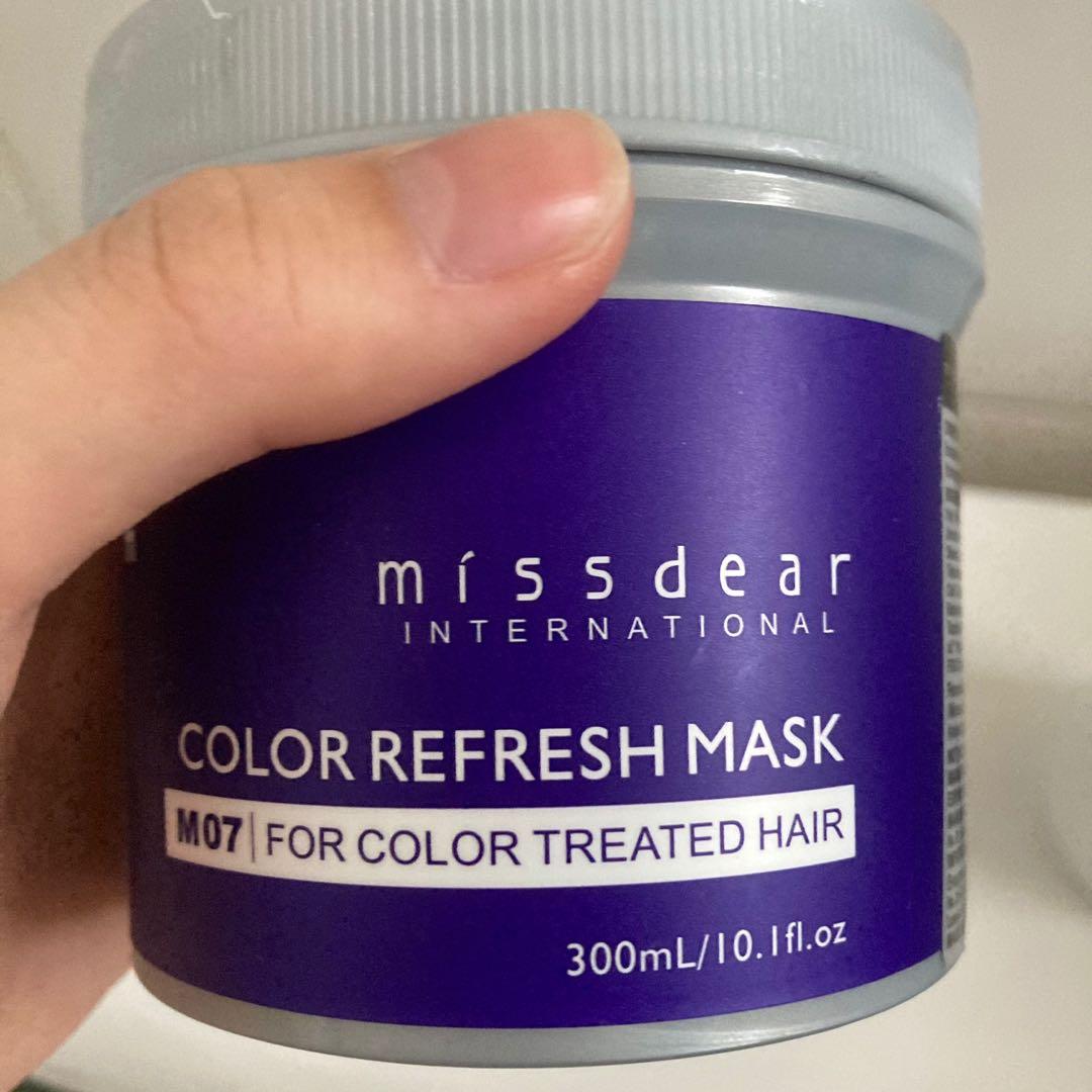 Violet blue colour refresh hair mask + hair colour shampoo blue purple ...