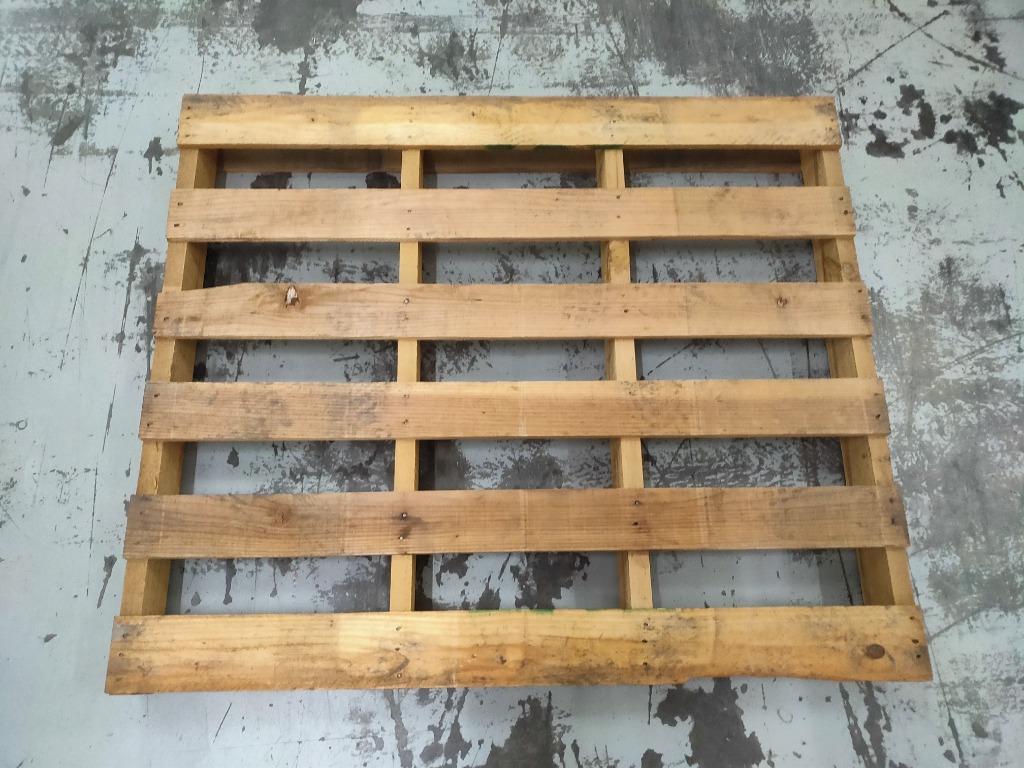 Wood Pallet (110cm x 95cm x 13cm), Furniture & Home Living, Outdoor ...