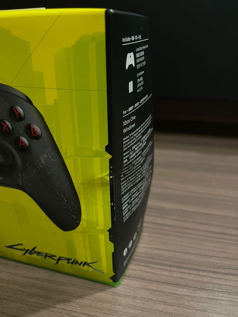 Xbox One Cyberpunk Limited Edition Controller, Video Gaming, Gaming ...