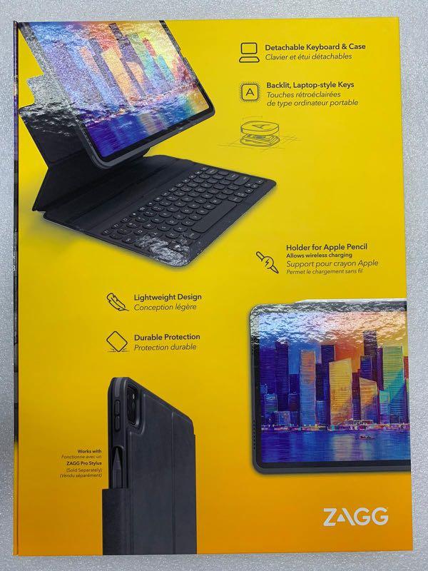 ZAGG Pro Keys Wireless Keyboard and Detachable Case for iPad Pro 11 ...