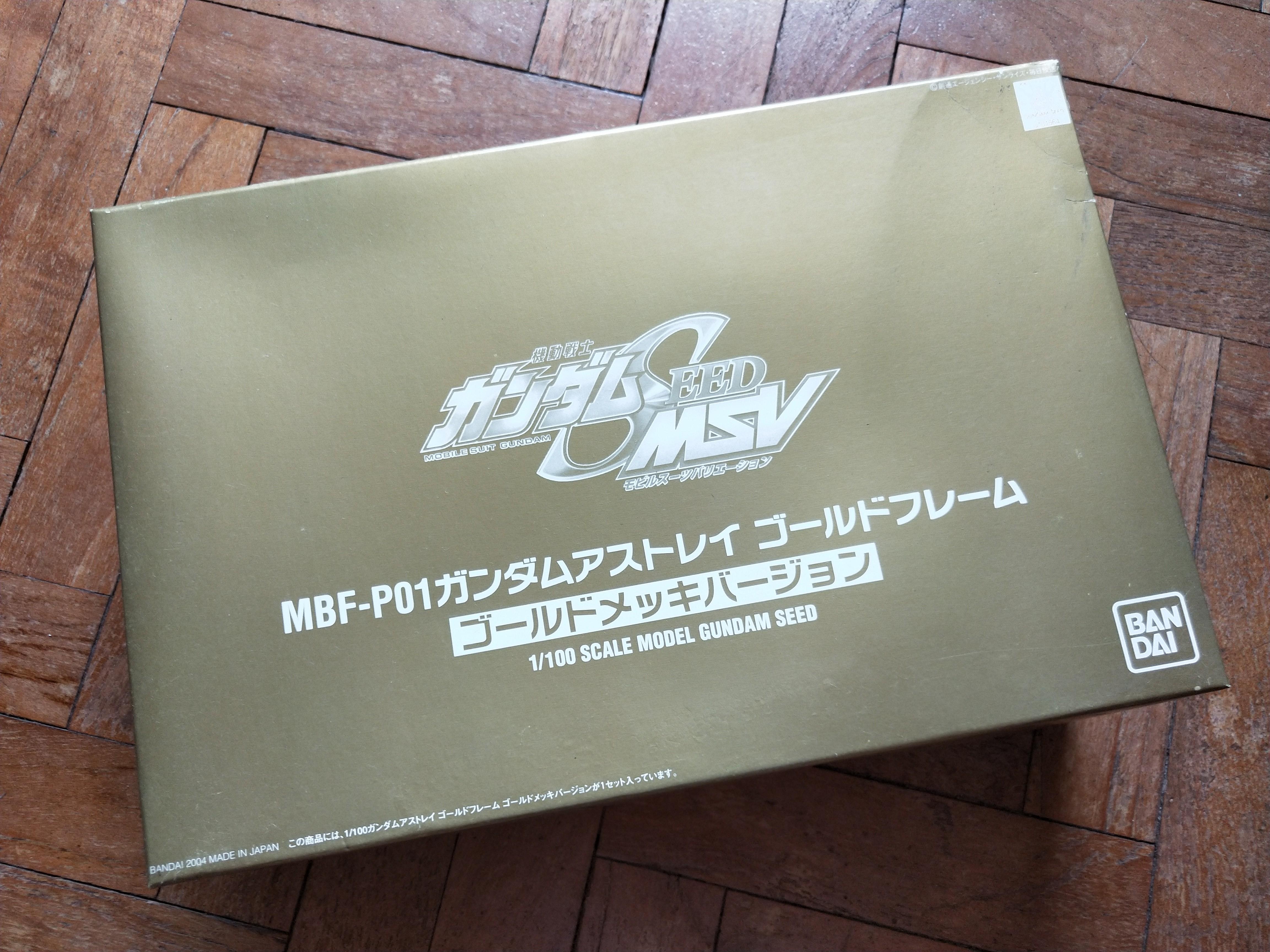 1/100 MBF-P01 Gundam Astray Gold Frame C3 x Hobby Expo 2004 Limited ...