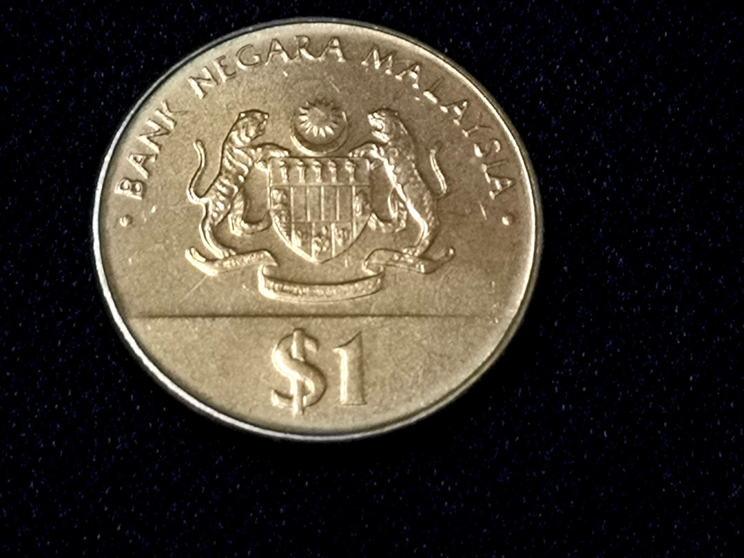 $1 Ringgit Malaysia Syiling Peringatan 30 tahun Merdeka 1957-1987 ...