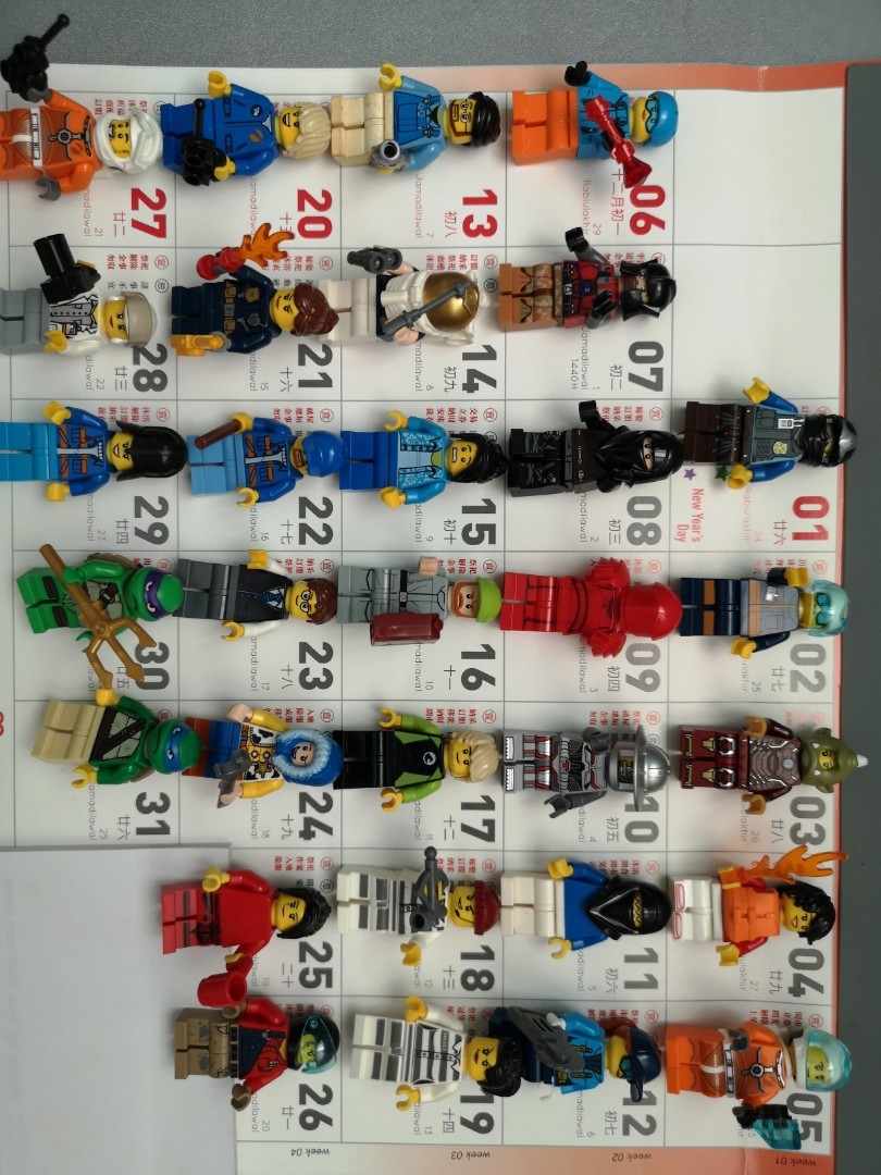 31 units of Lego figurines, Hobbies & Toys, Toys & Games on Carousell