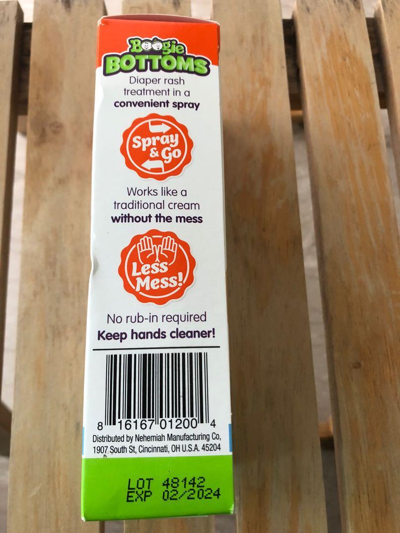 [ Diaper Rash Spray ] - Boogie Bottoms - Product of USA - Jan 2024 ...