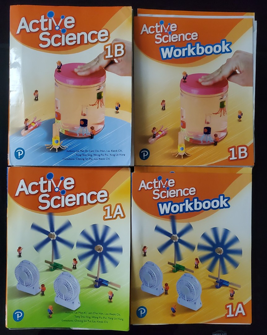 中一 Pearson Active Science 1A, 1B, 興趣及遊戲, 書本 & 文具, 教科書 - Carousell