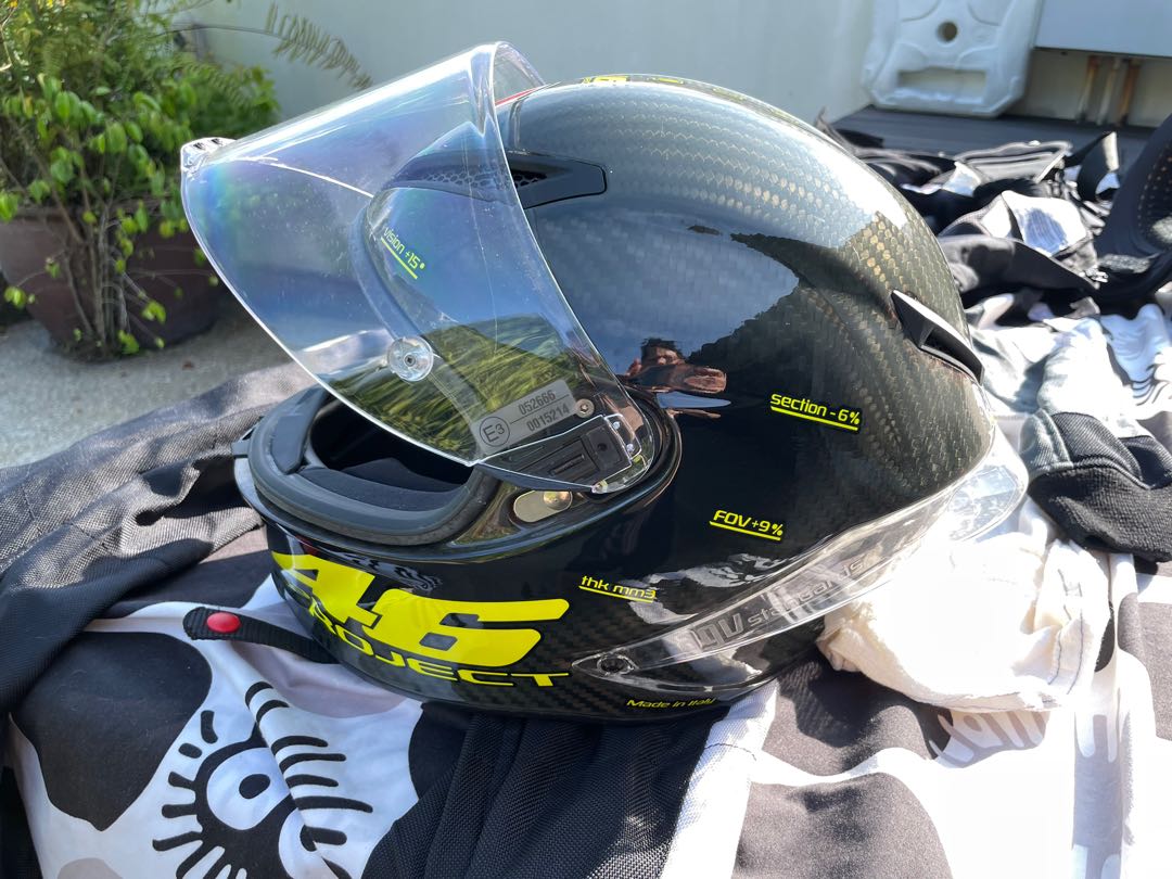 Agv Pista GP Project 46 Helmet, Motorcycles, Motorcycle Apparel on ...