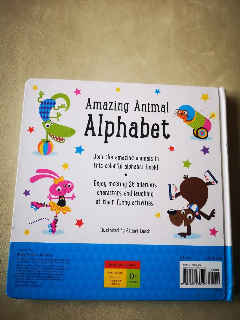 Amazing Animal Alphabet, Hobbies & Toys, Books & Magazines, Children's ...
