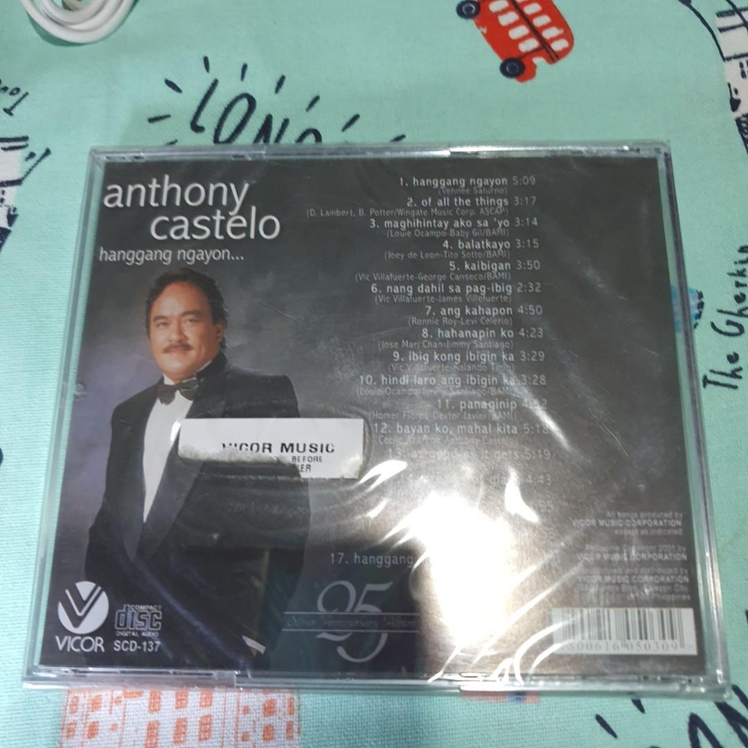 Anthony Castelo - Silver Anniversary Album OPM, Hobbies & Toys, Music ...