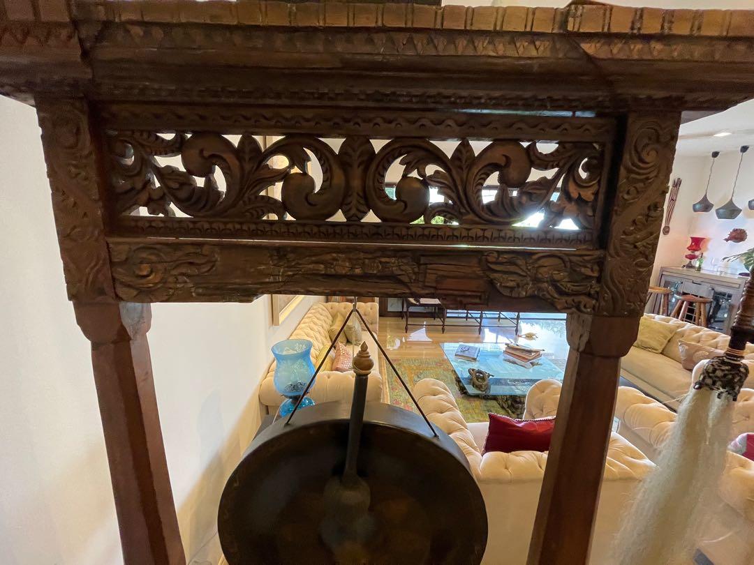 Antique vietnamese Dong with stand, Furniture & Home Living, Home Decor ...