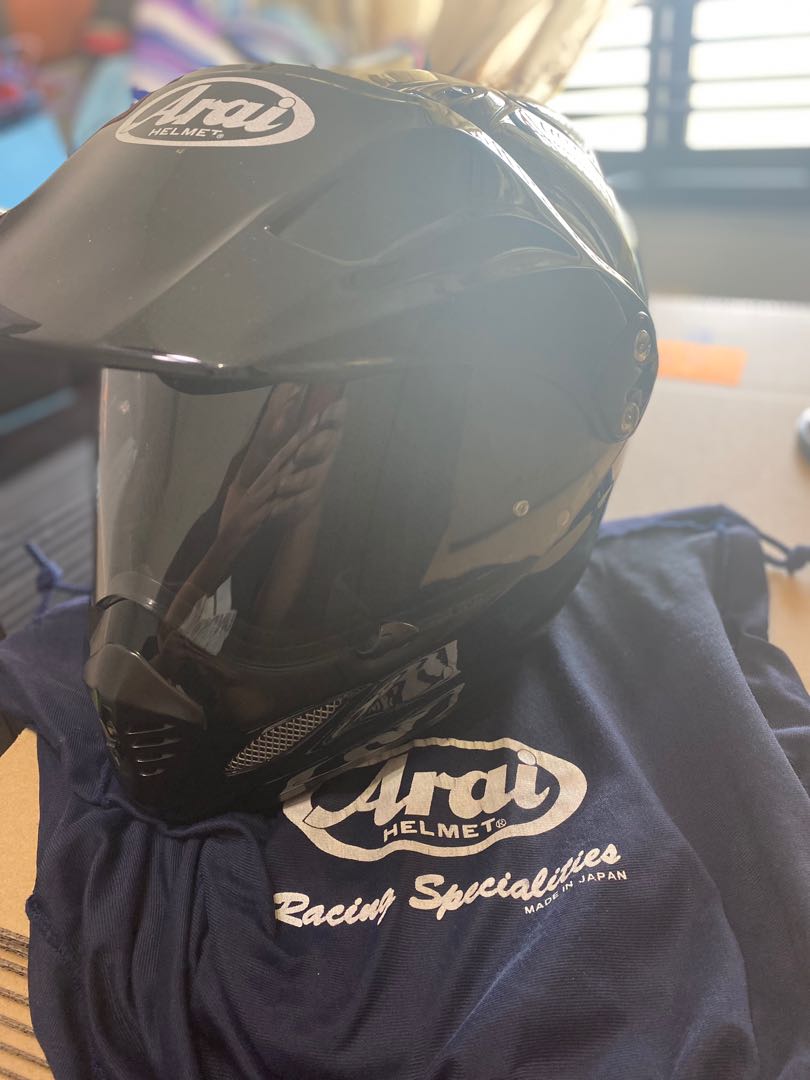 Arai cross tour 2, Motorcycles, Motorcycle Accessories on Carousell