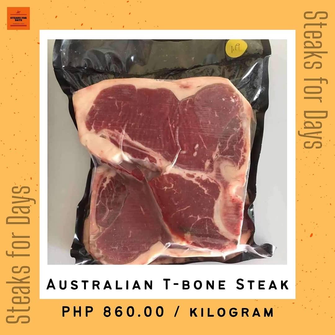 Australian T-bone Steak, Food & Drinks, Chilled & Frozen Food on Carousell