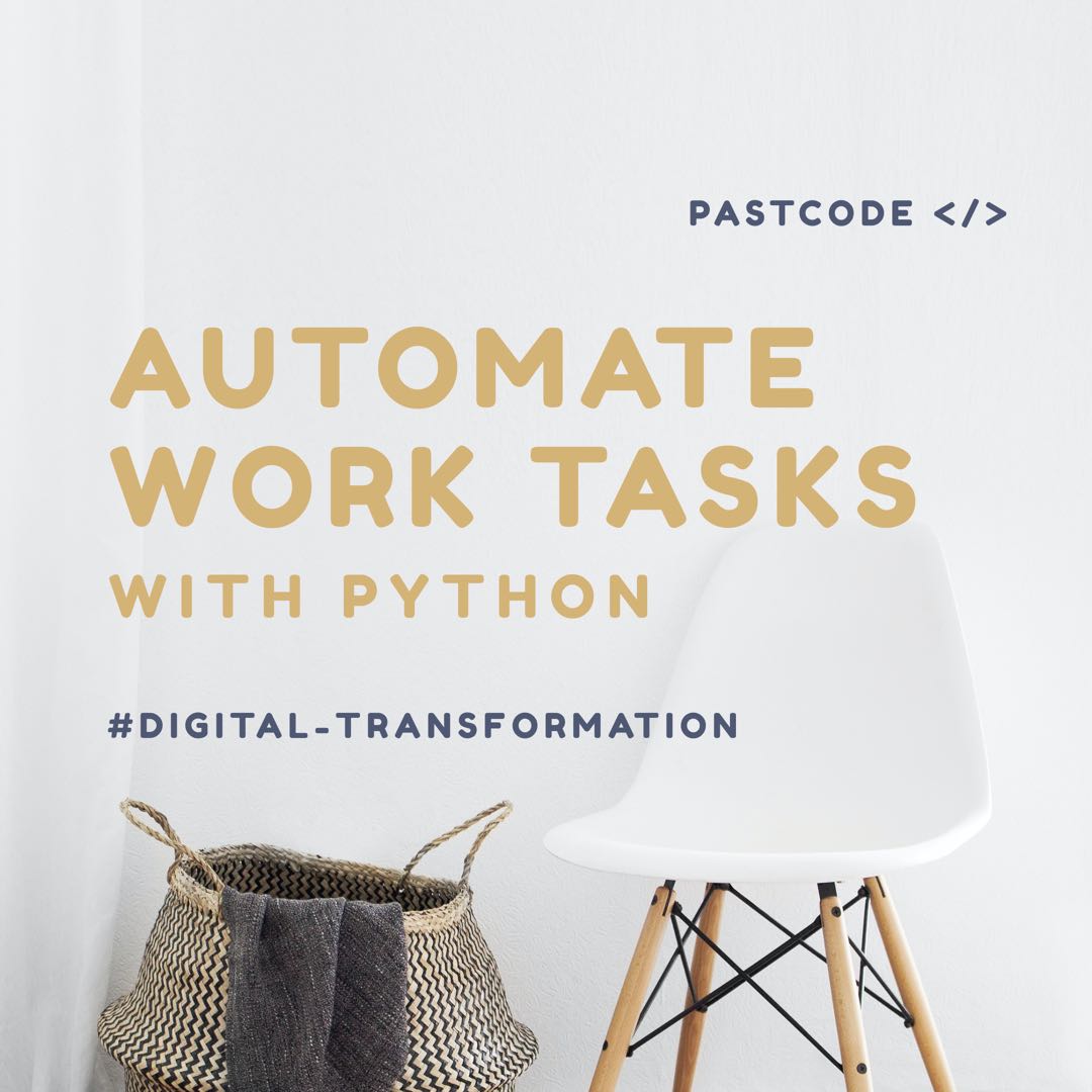 Automate work tasks with Python!, Business Services, IT & Programming ...