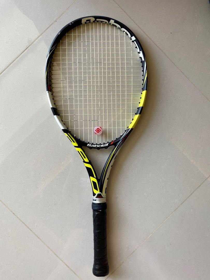 Babolat Aeropro Drive Tennis Racquet, Sports Equipment, Sports & Games ...
