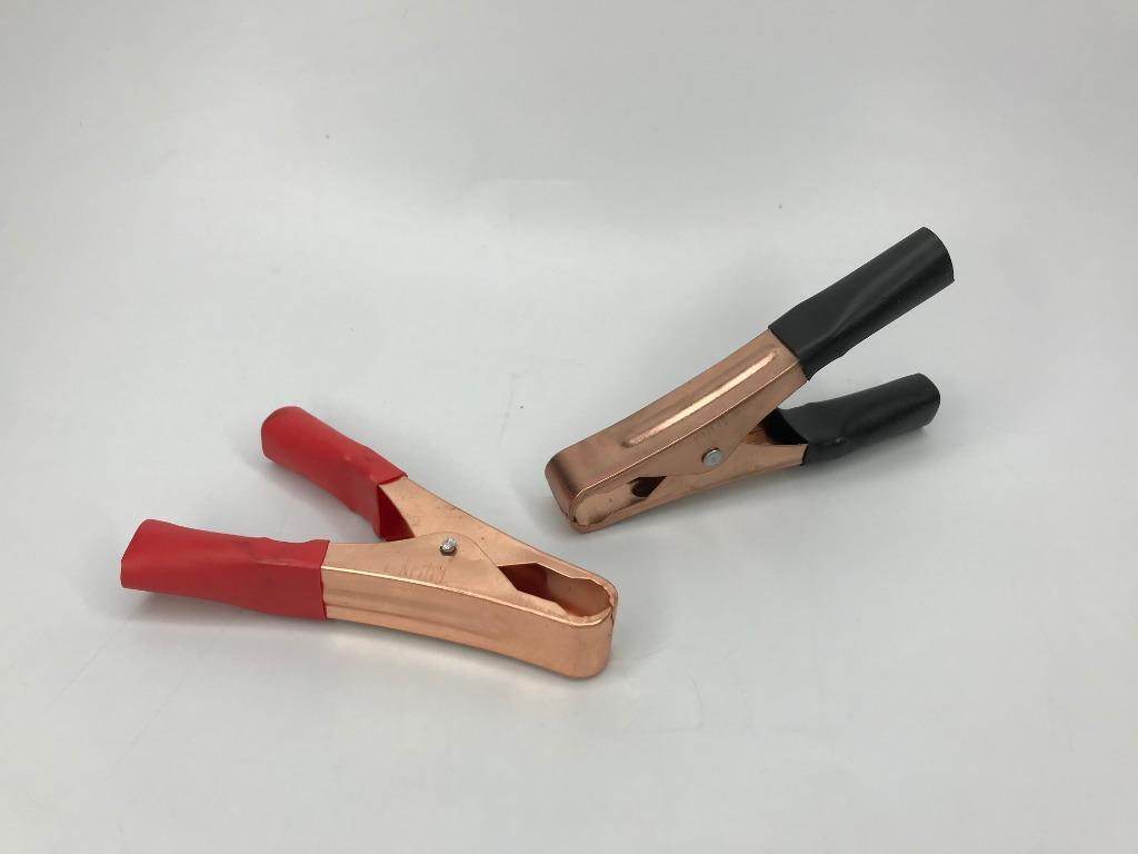 BATTERY CLIP/ BATTERY CLAMP, 12VOLTS 1-PAIR 10cm, BEST FOR SERIES ...