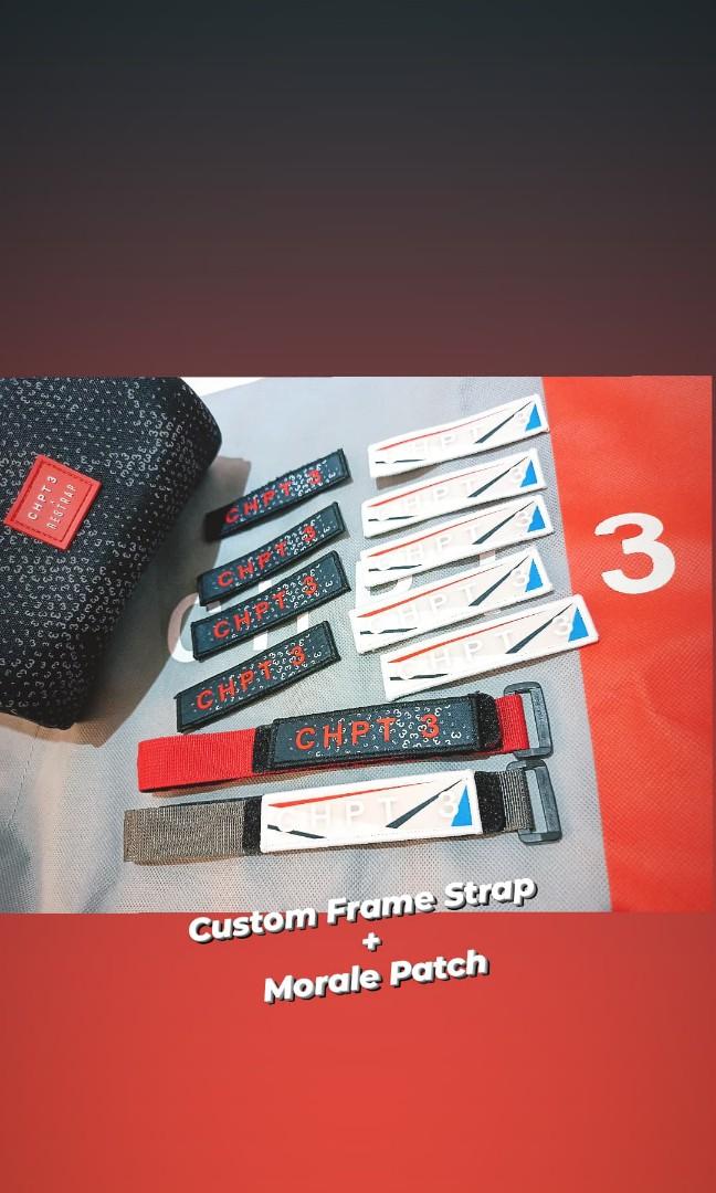 Brompton CHPT 3 Frame Strap + Velcro Patch, Sports Equipment, Bicycles ...