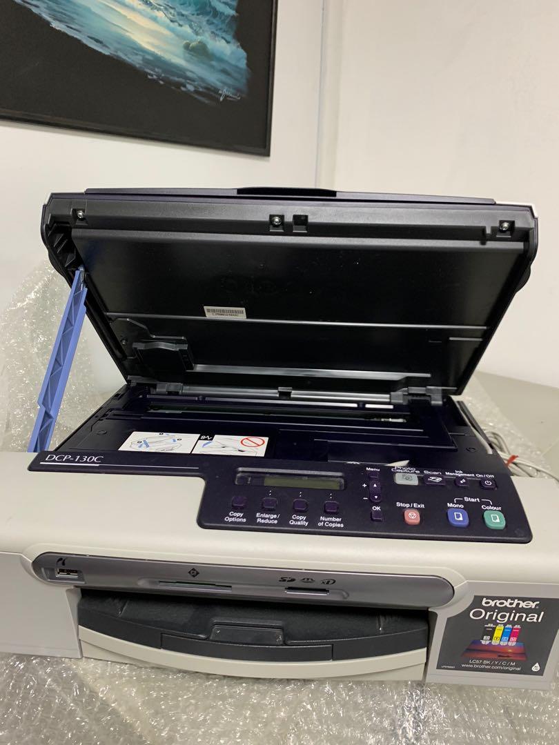 Brother DCP-130C Color Flatbed Multi Function Center, Computers & Tech ...