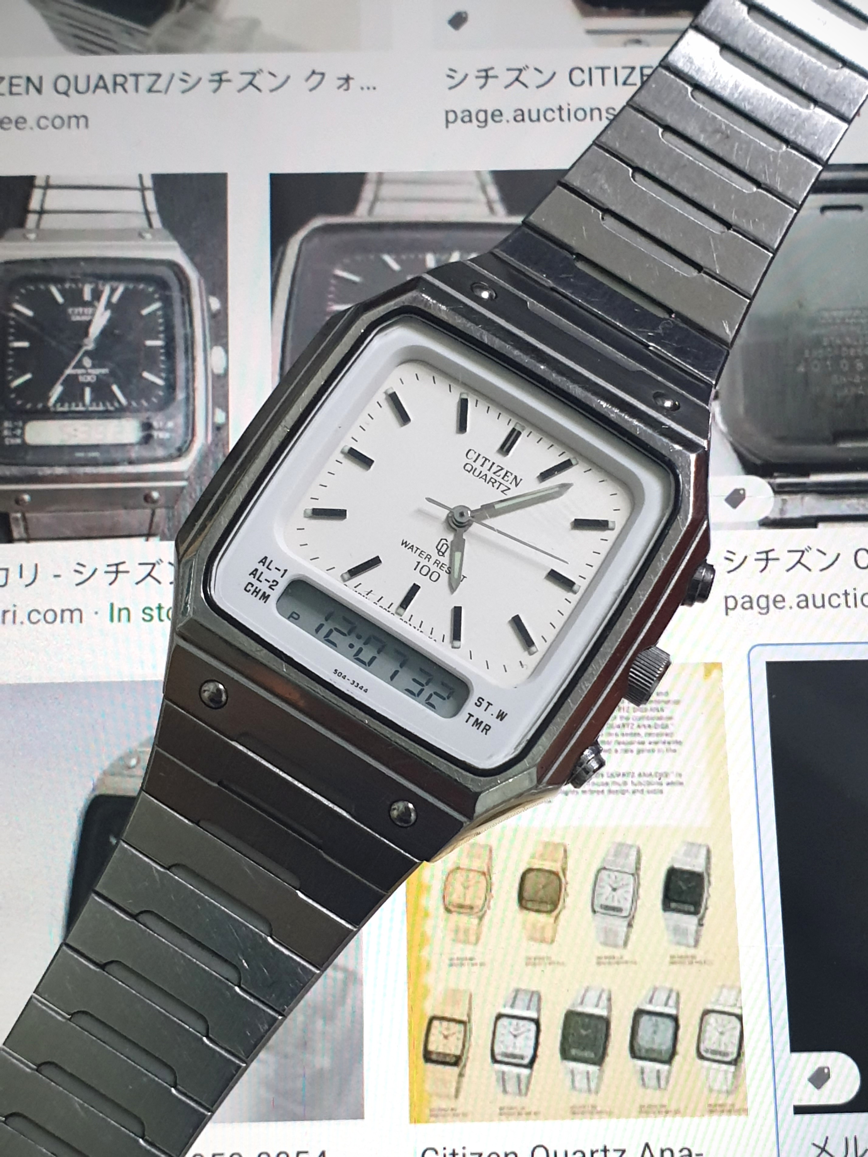 Citizen Ana-digi, Luxury, Watches on Carousell