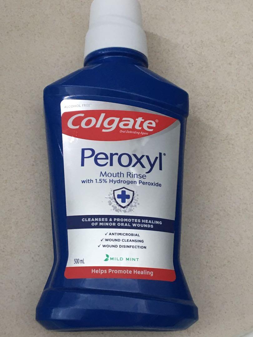 Colgate Peroxyl mouth rinse, Beauty & Personal Care, Oral Care on Carousell