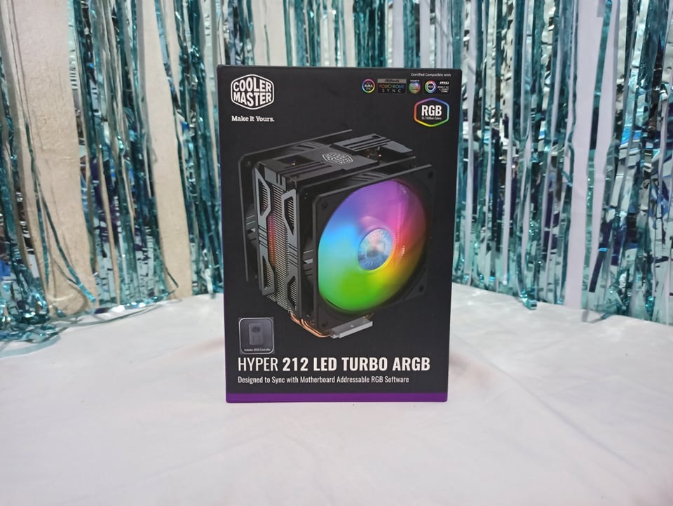 Cooler Master Hyper 212 LED turbo ARGB, Computers & Tech, Parts ...
