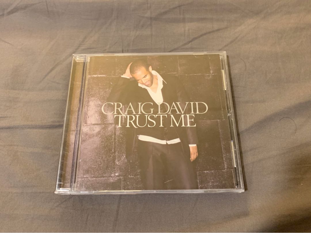 Craig David Trust me 克雷格大衛 CD專輯 狀況佳, 書籍、休閒與玩具, 收藏、紀念品, 明星週邊在旋轉拍賣