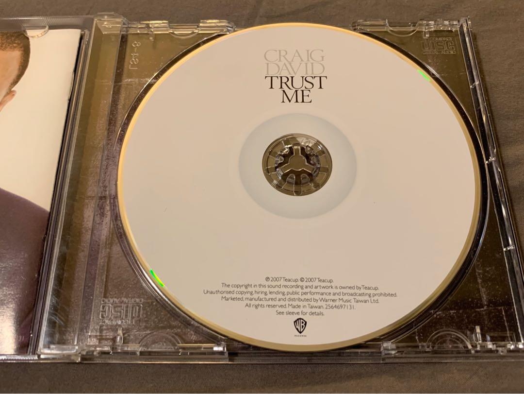Craig David Trust me 克雷格大衛 CD專輯 狀況佳, 書籍、休閒與玩具, 收藏、紀念品, 明星週邊在旋轉拍賣