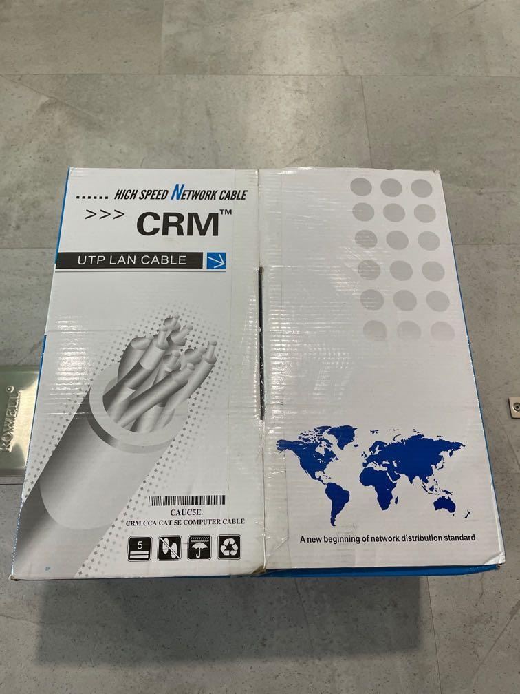 CRM High Speed Network Cable UTP Lan Cable (305m), Computers & Tech ...