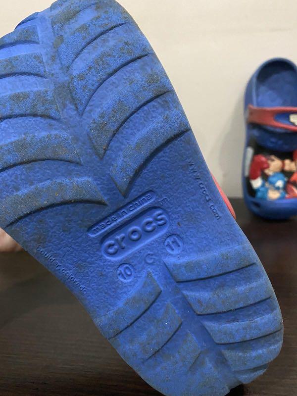 Crocs - Avengers and Ben 10, Babies & Kids, Babies & Kids Fashion on ...