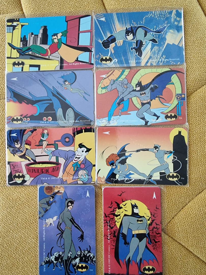 DC Comics Singapore Telecom Telephone Cards, Hobbies & Toys ...