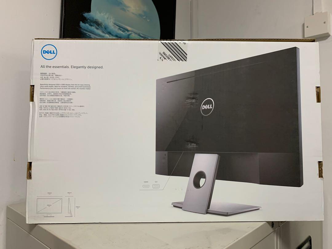 Dell Full HD SE2717H 27” LED monitor, Computers & Tech, Desktops on ...