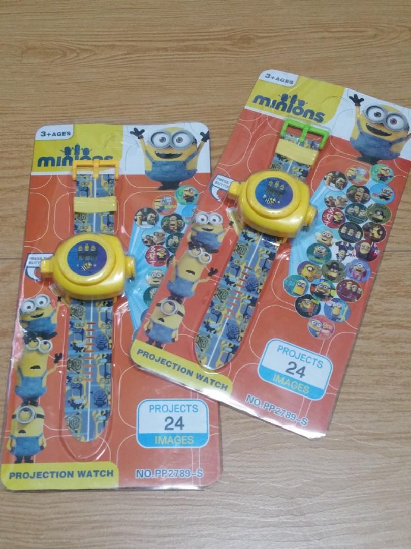 Doraemon / Minions / Frozen Projection Watch, Everything Else on Carousell