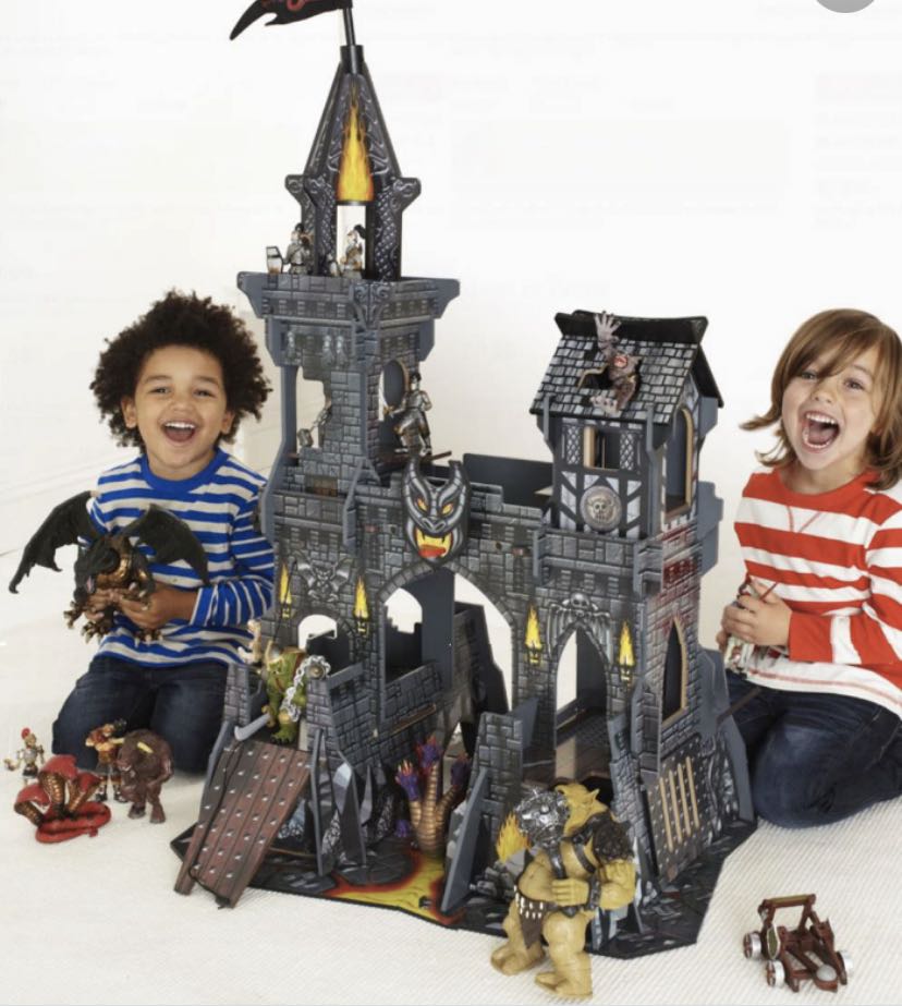 Creative play- Wooden Tower/ castle, Hobbies & Toys, Toys & Games on ...