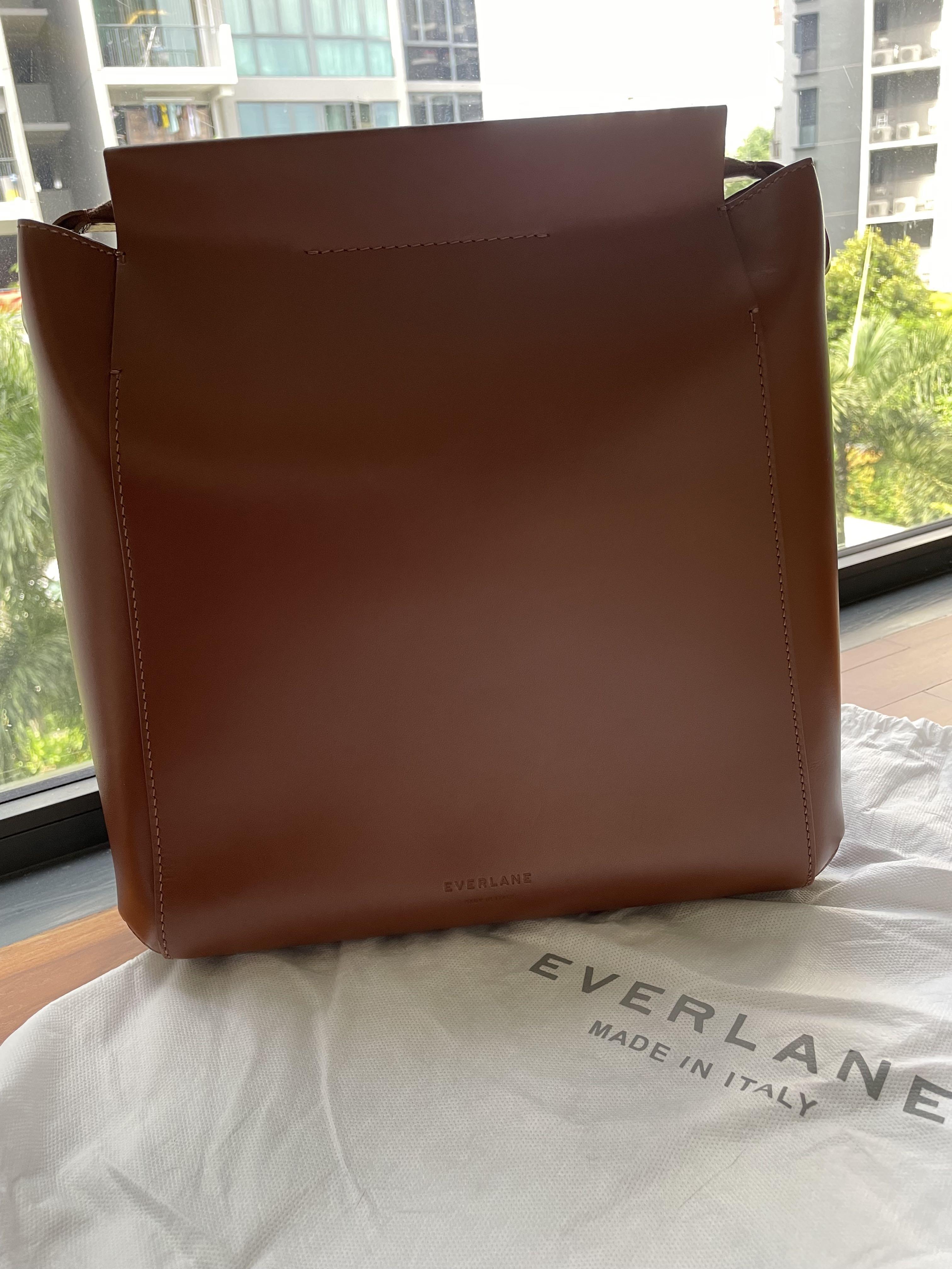 Everlane The Form Bag (in Cognac/Brown), Women's Fashion, Bags ...