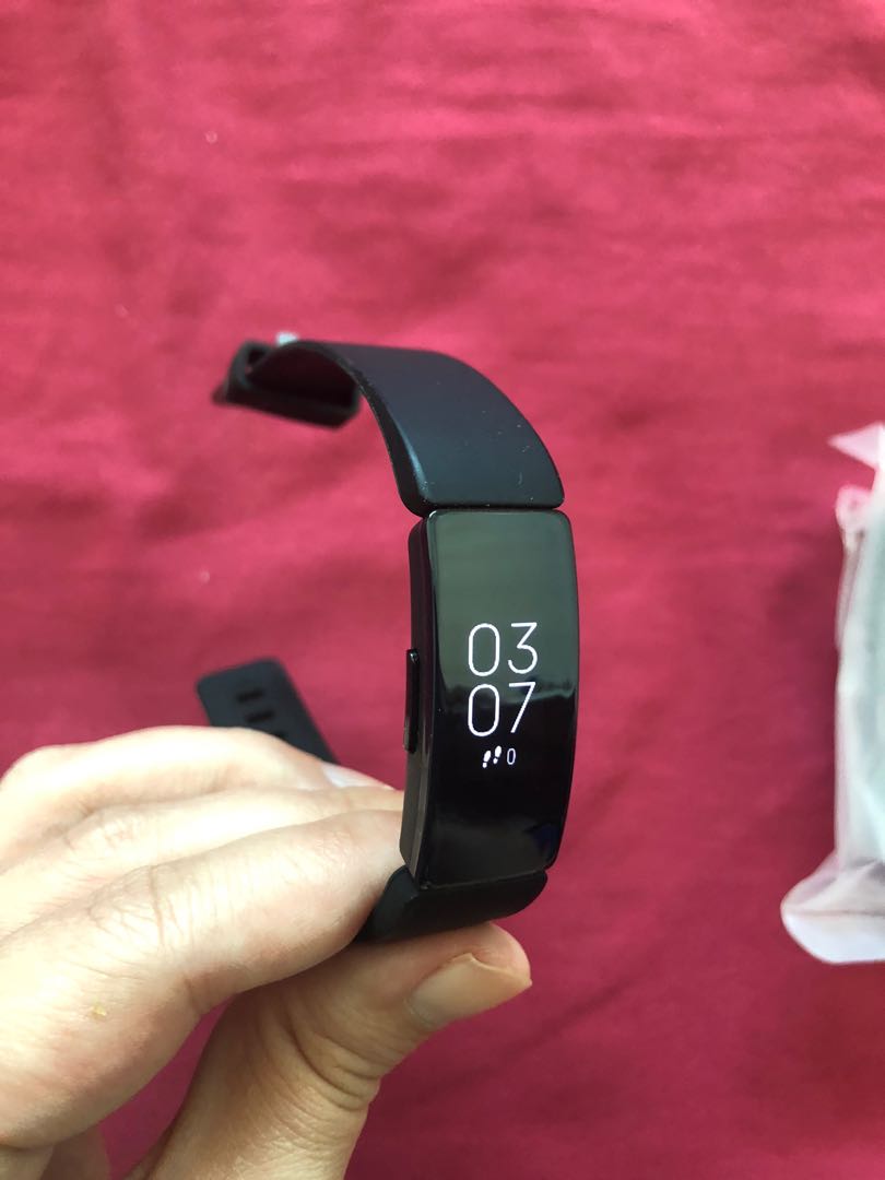 Fitbit Inspire HR Black, Mobile Phones & Gadgets, Wearables & Smart ...