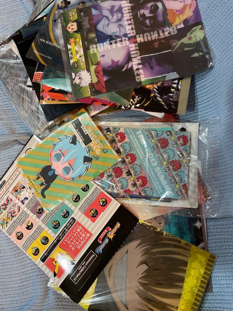 Free a4 anime clear files, Hobbies & Toys, Stationery & Craft, Other ...