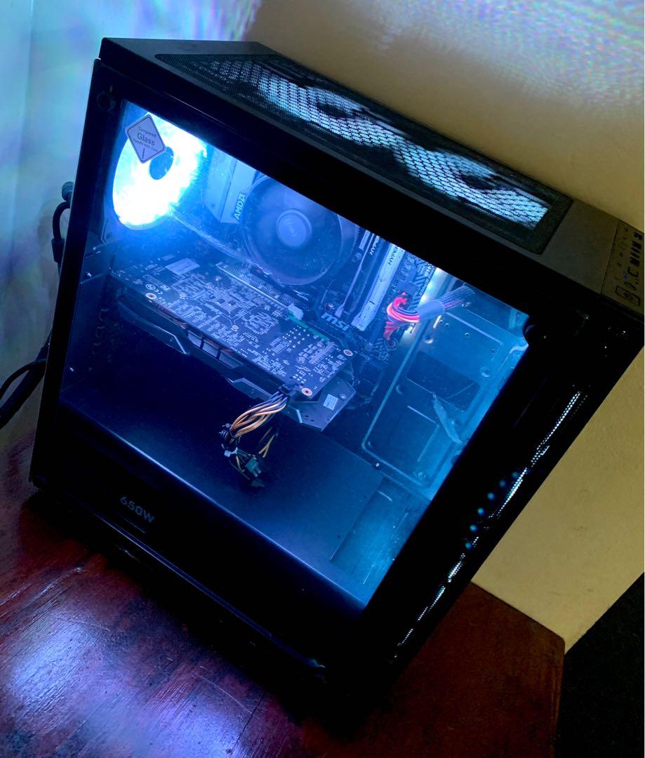 Gaming Desktop Ryzen Computers Tech Desktops On Carousell