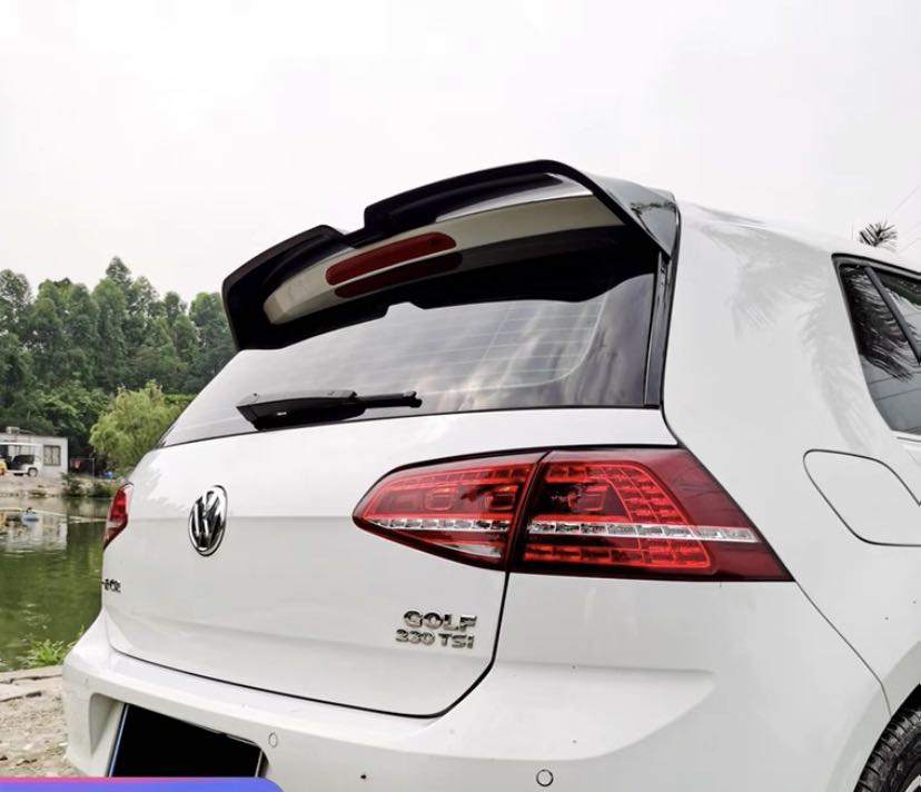 Golf MK7 rear spoiler, Car Accessories, Accessories on Carousell