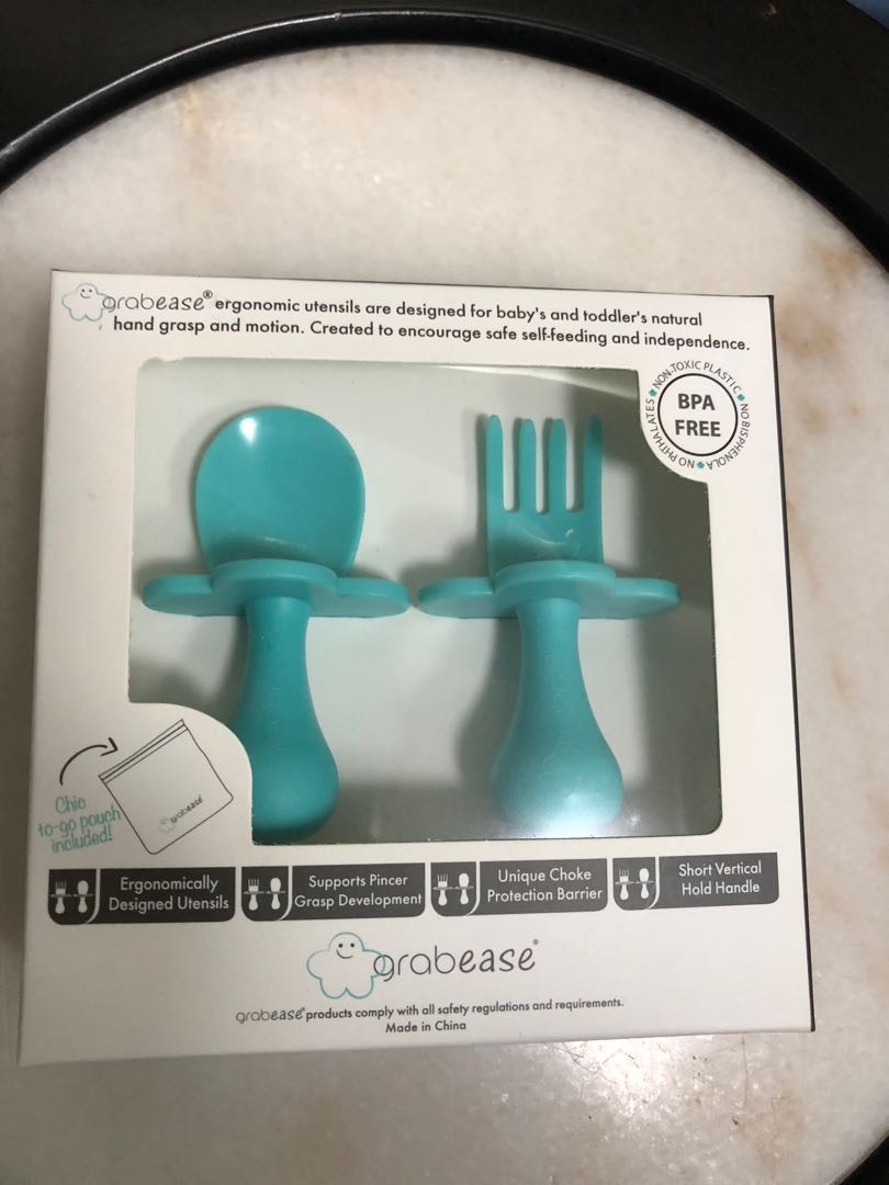 Grabease utensils, Babies & Kids, Nursing & Feeding, Weaning & Toddler ...