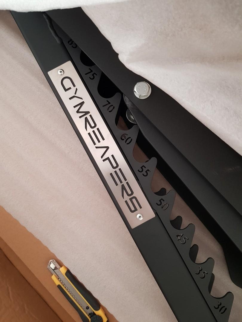 Gym Reapers Adjustable Bench BN READY STOCK, Sports Equipment, Exercise ...