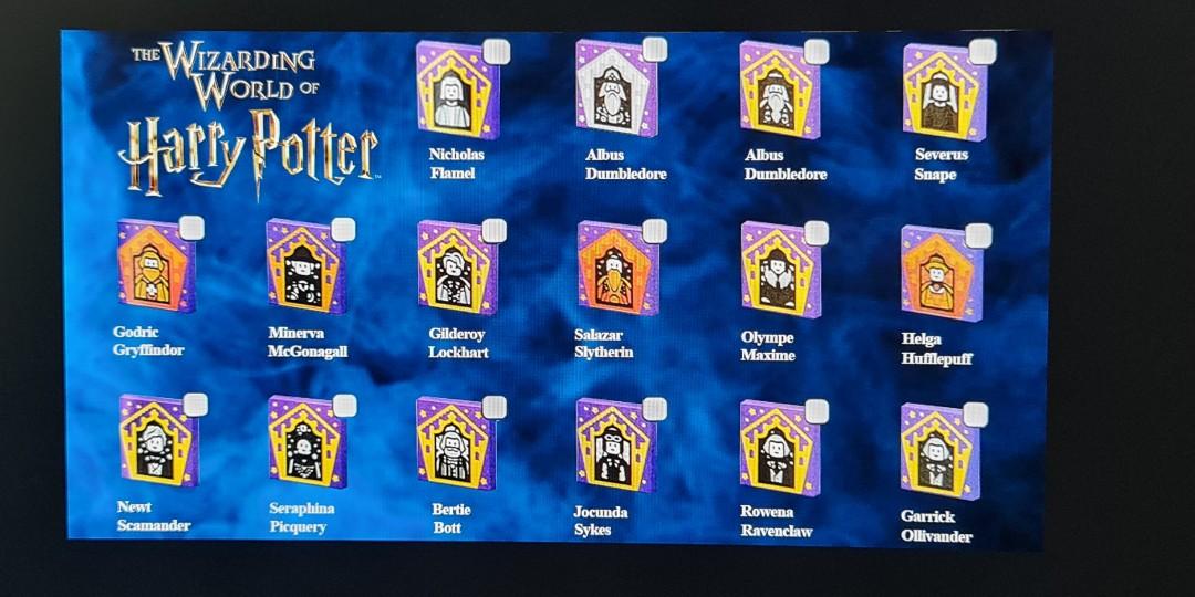 Harry Potter Wizard Cards (For Sale), Hobbies & Toys, Toys & Games on ...